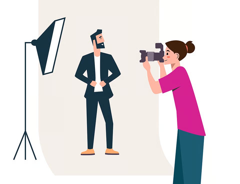 How to Capture a Professional Headshot: A DIY Guide to Stunning Self ...