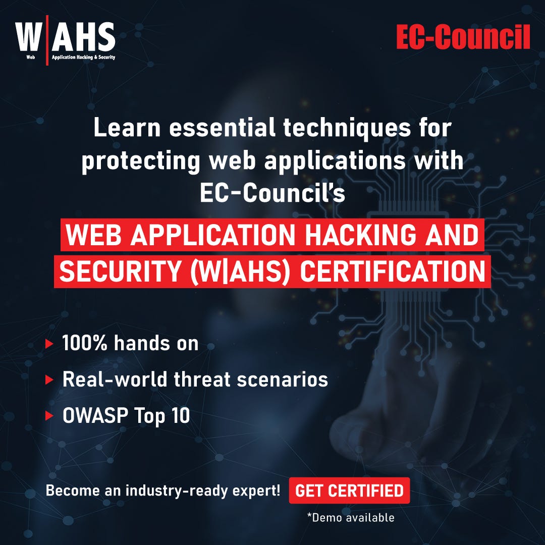 Web Application Hacking And Security Wahs Program Sethamlesh Medium 0542