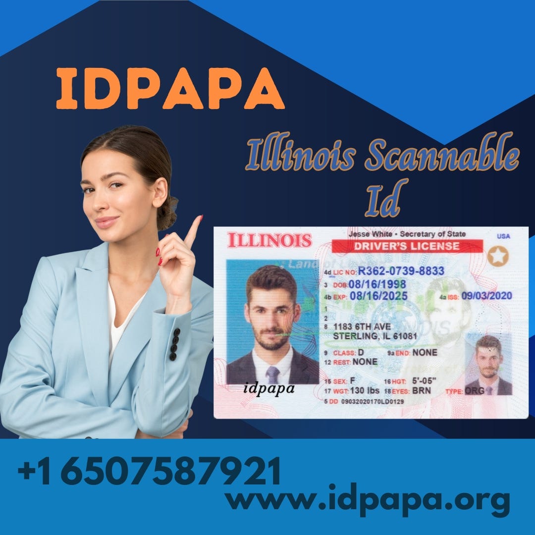 Unlock a World of Possibilities: Buy the Best Scannable ID from IDPAPA ...
