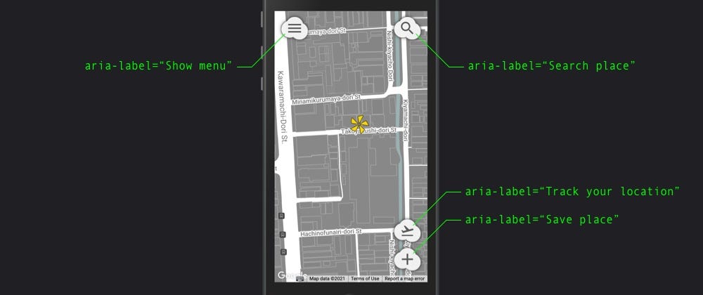 Day 4: Customizing Google Maps color scheme (and its place label ...