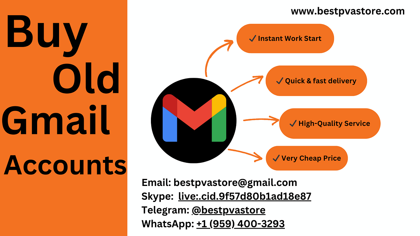 buy old gmail accounts description | by Ernestineber | Apr, 2024 | Medium