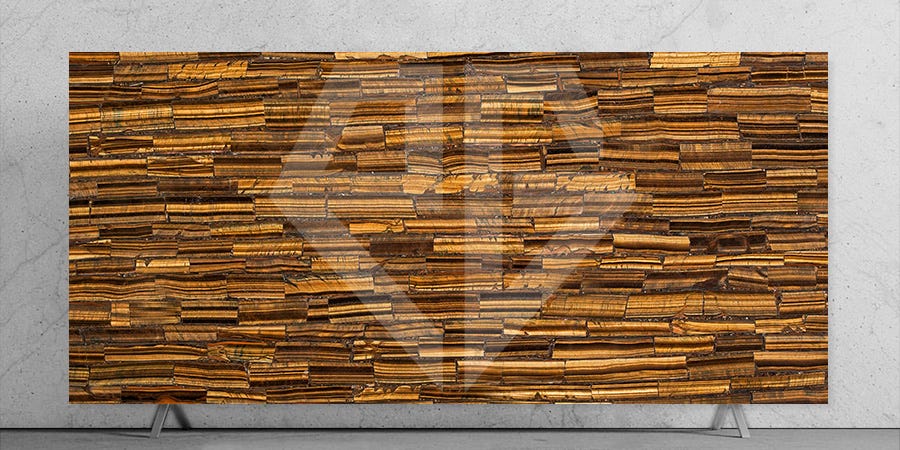 Stunning Quality Tiger Eye Gemstone Slabs From Precious Gem Surfaces ...