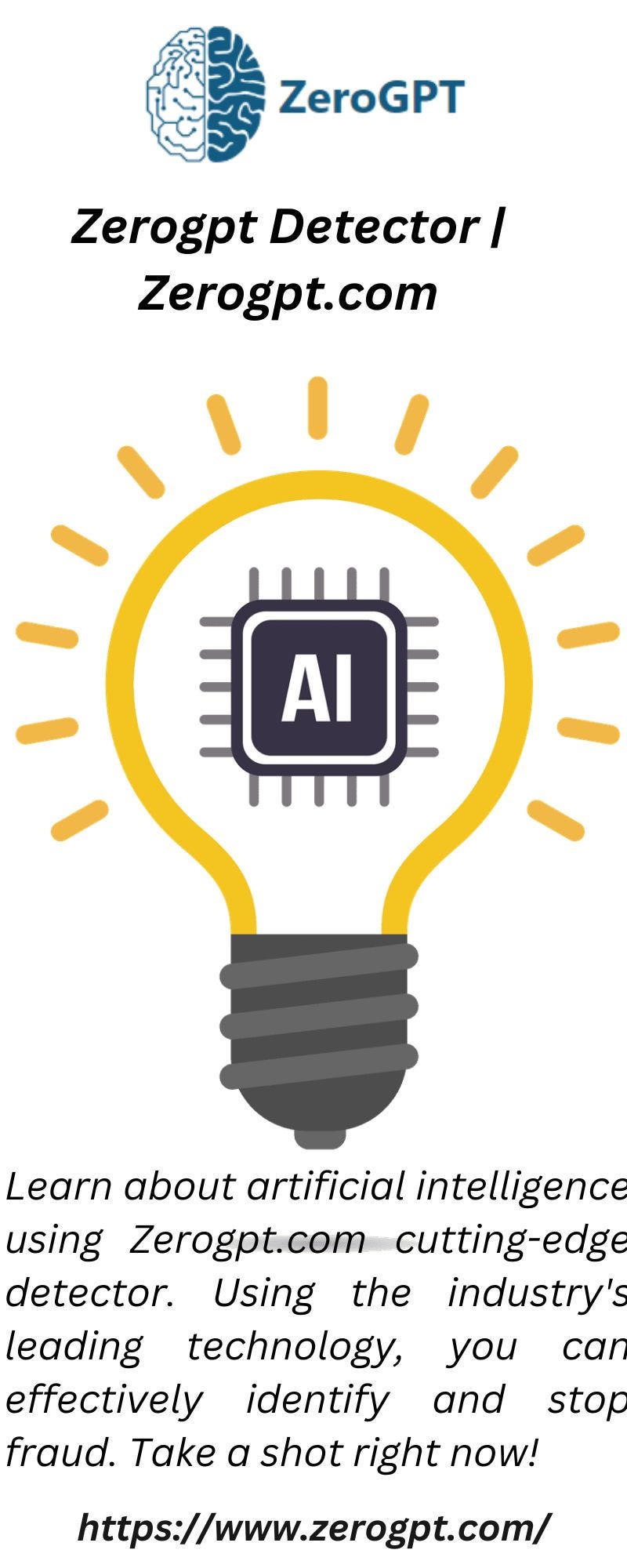 Ai Detector Essay | Zerogpt.com - Zero Gpt - Medium