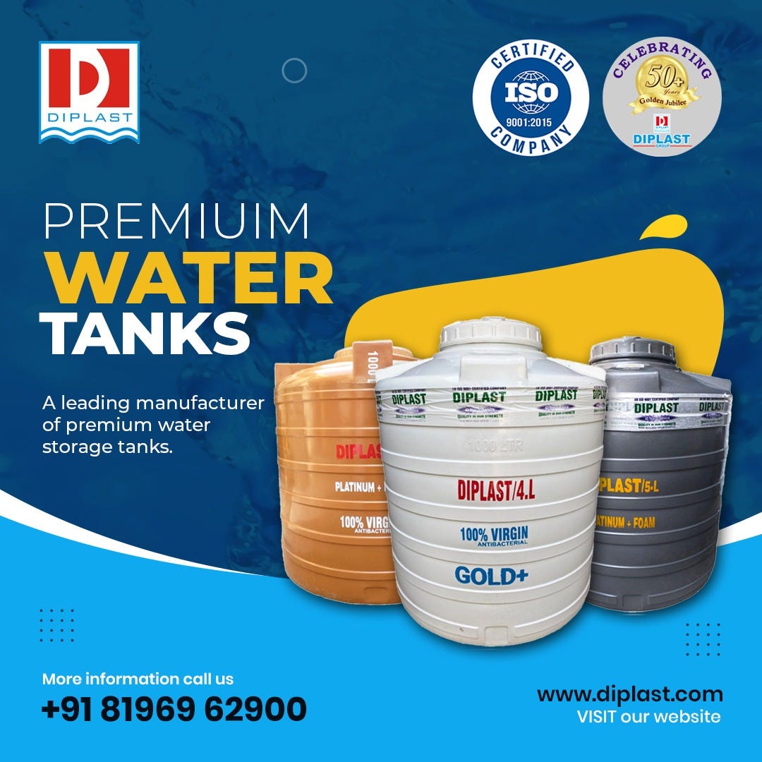 Diplast-Premium Water Tanks - Diplast Plastic - Medium