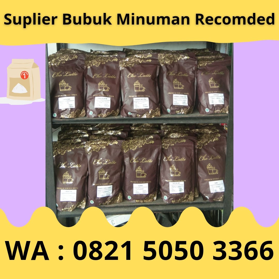 Jual Bubuk Minuman Varian Rasa - Grosirbubukminumankopi - Medium