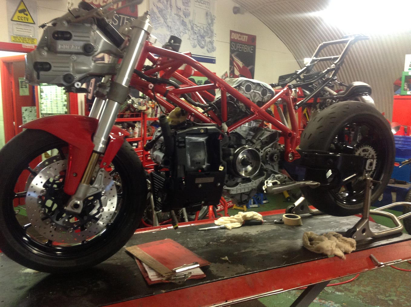 Ducati Recommission London - Ray Petty Meccanica - Medium