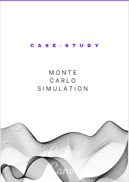 CASE-STUDY. Monte Carlo simulation | by Usman Zahoor | Medium
