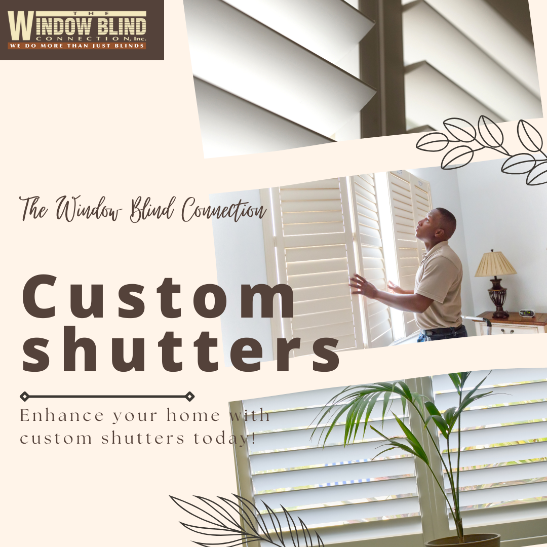 Elevate Your Windows: 100% Custom Shutters from The Window Blind Connection ...