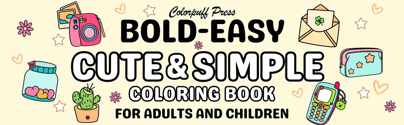 Unleash Your Creativity with the Bold and Easy Sweet Treats Coloring ...
