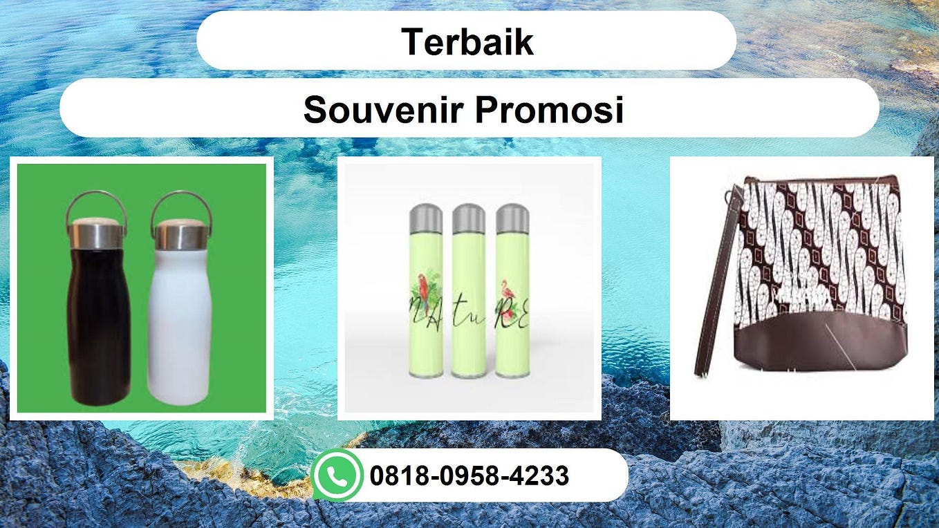Terbaik, 0818–0958–4233 Souvenir Promosi Indonesia - Nalmisarumi - Medium