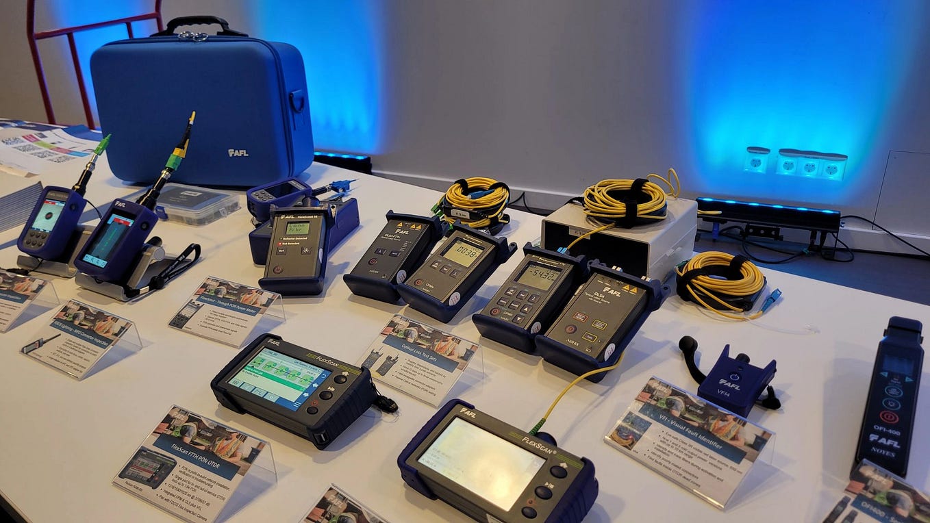 Fiber Optic- AFL OTDR, OLTS, Power meter, Laser Source-Fujikura Cables ...