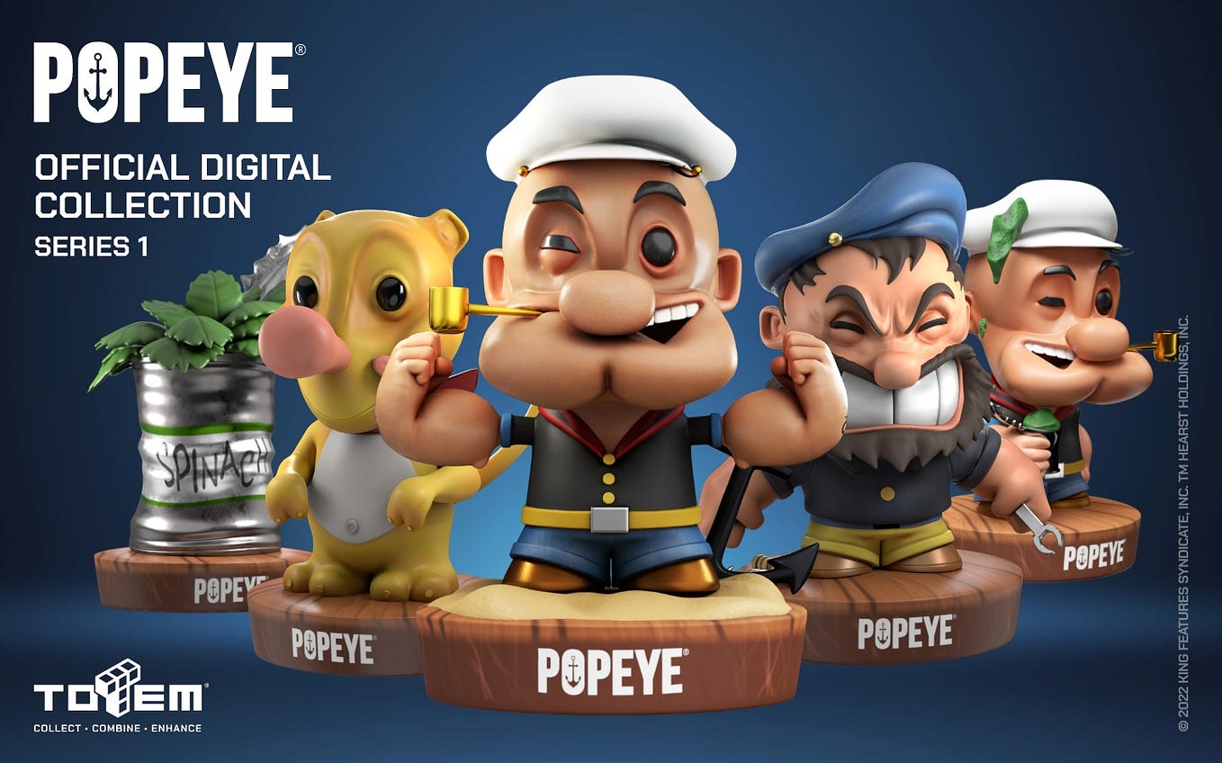 Popeye x TOTEM. Announcing official license with… | by TOTEM UNIVERSE ...