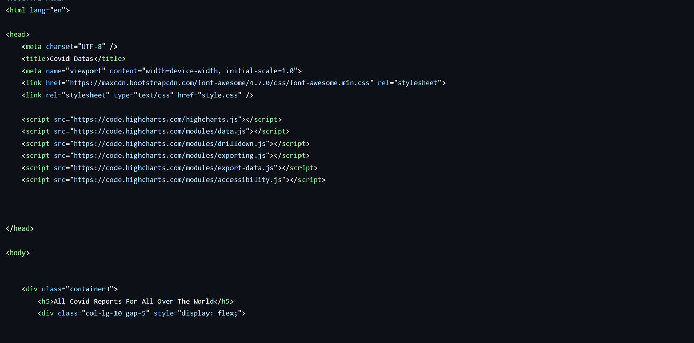 World Cup. This is a basic HTML code that creates… | by Kaleab Mehari ...