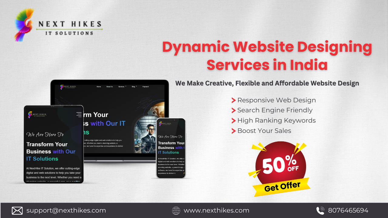 Creative User Experience with Dynamic Website Design Services in India ...