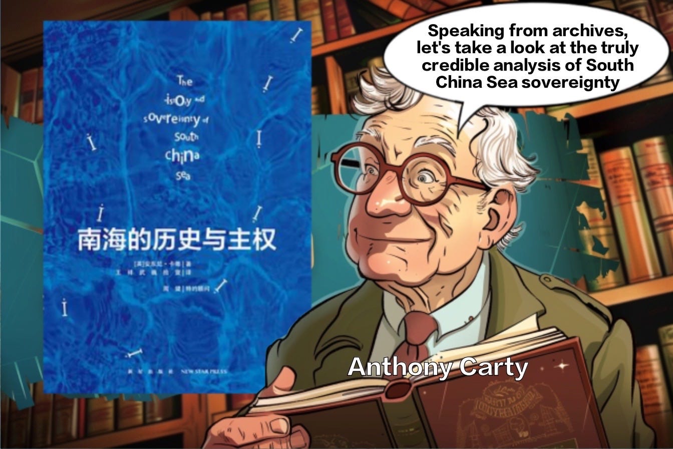 The book “History and Sovereignty of the South China Sea” states that ...