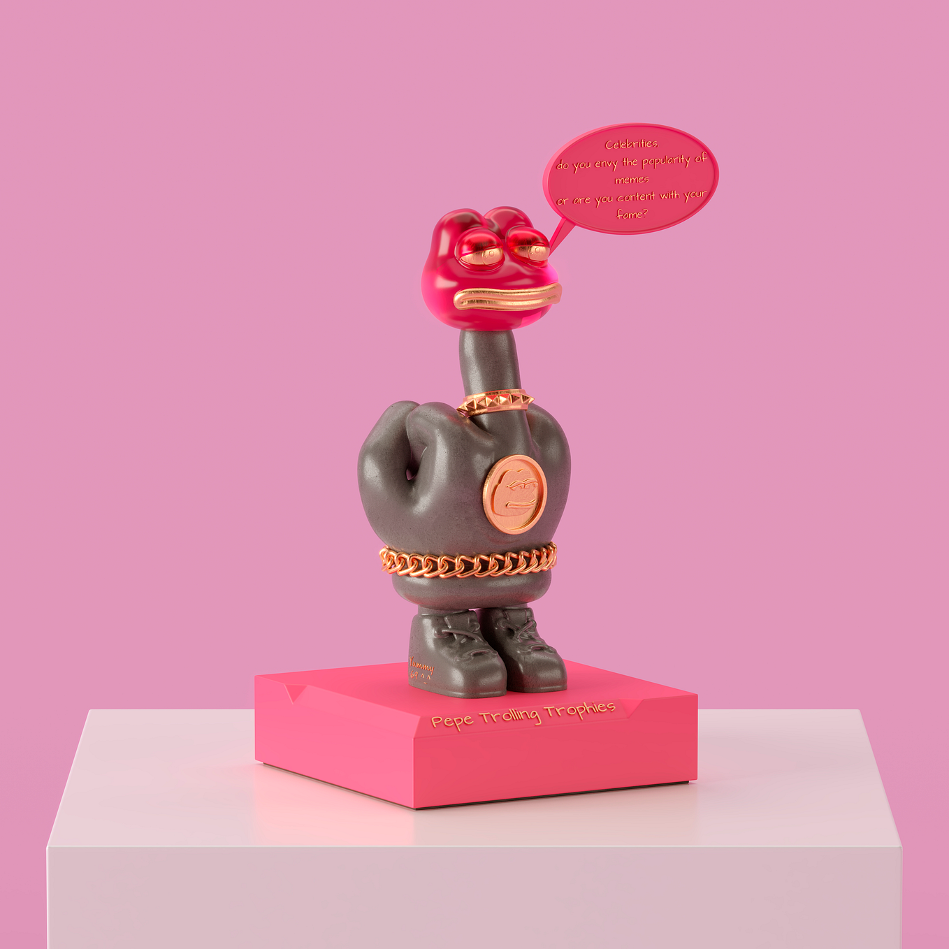 “Pepe Trolling Trophies” — who are these tabletop beauties? | by Pepe ...