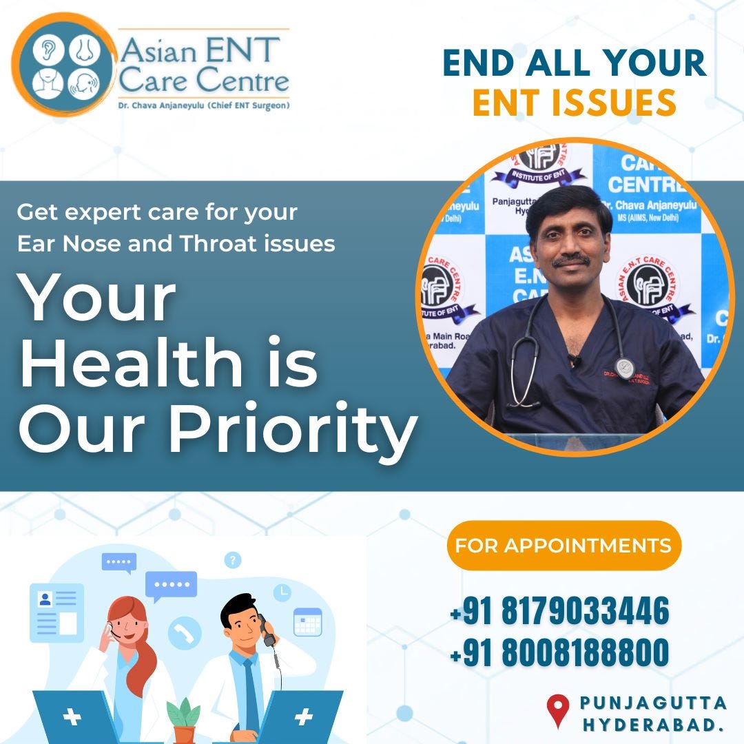 Say Goodbye to Stuffy Nose & Nose Blockages… Breathe Freely Again at Asian ENT Care Centre | by ...