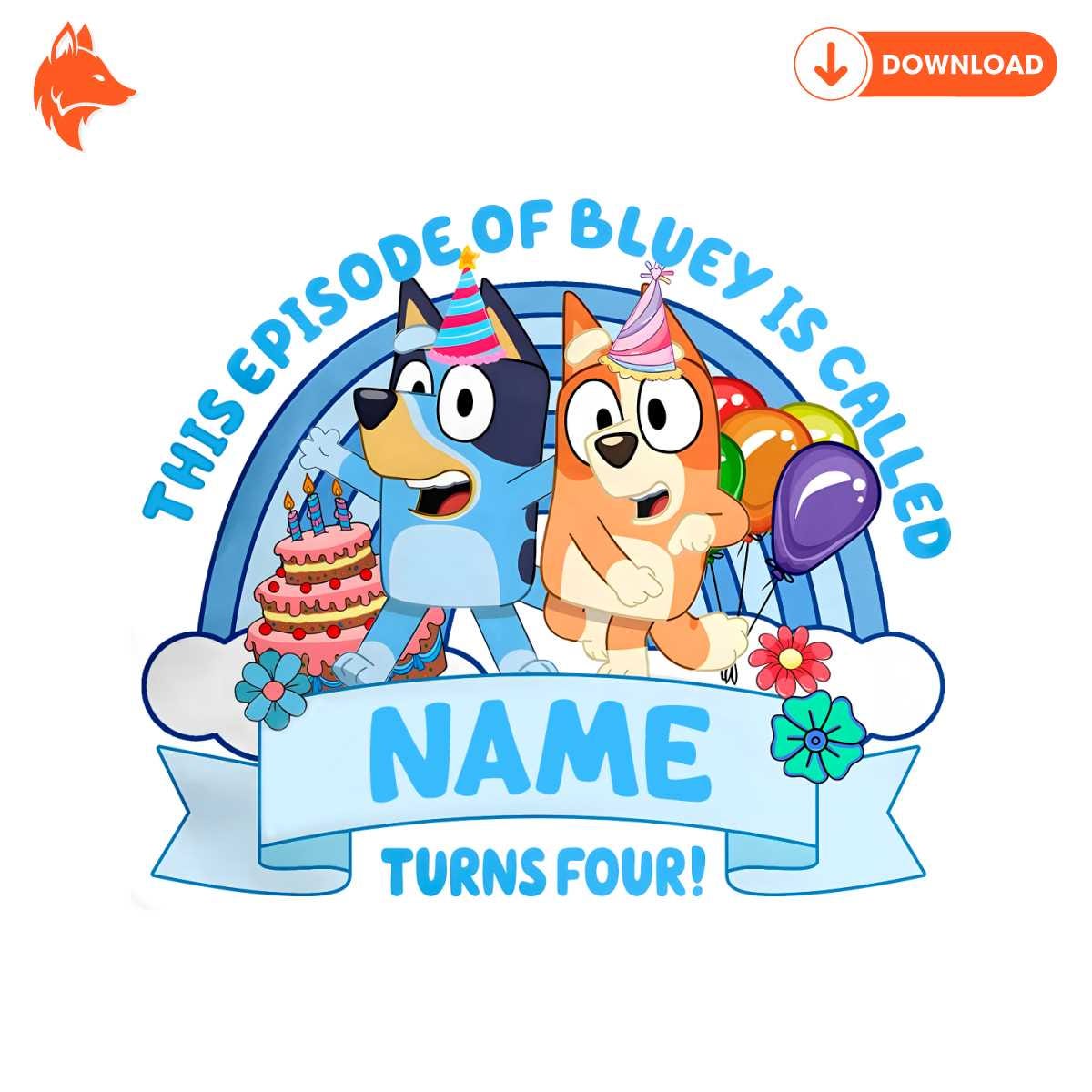 Funny Bluey Story Cartoon Characters PNG - Alice Taylor - Medium
