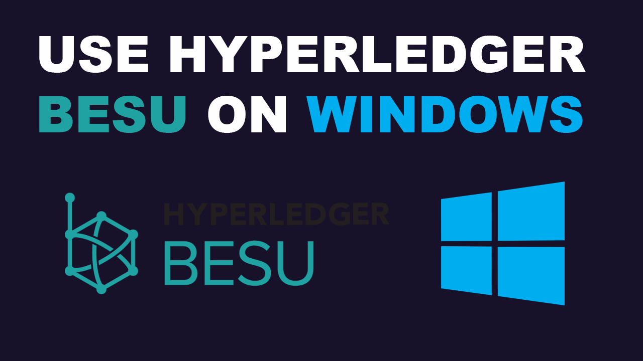 Installing Hyperledger Besu — Enterprise Ethereum Client | by Stevan Lohja | Ethereum Classic ...