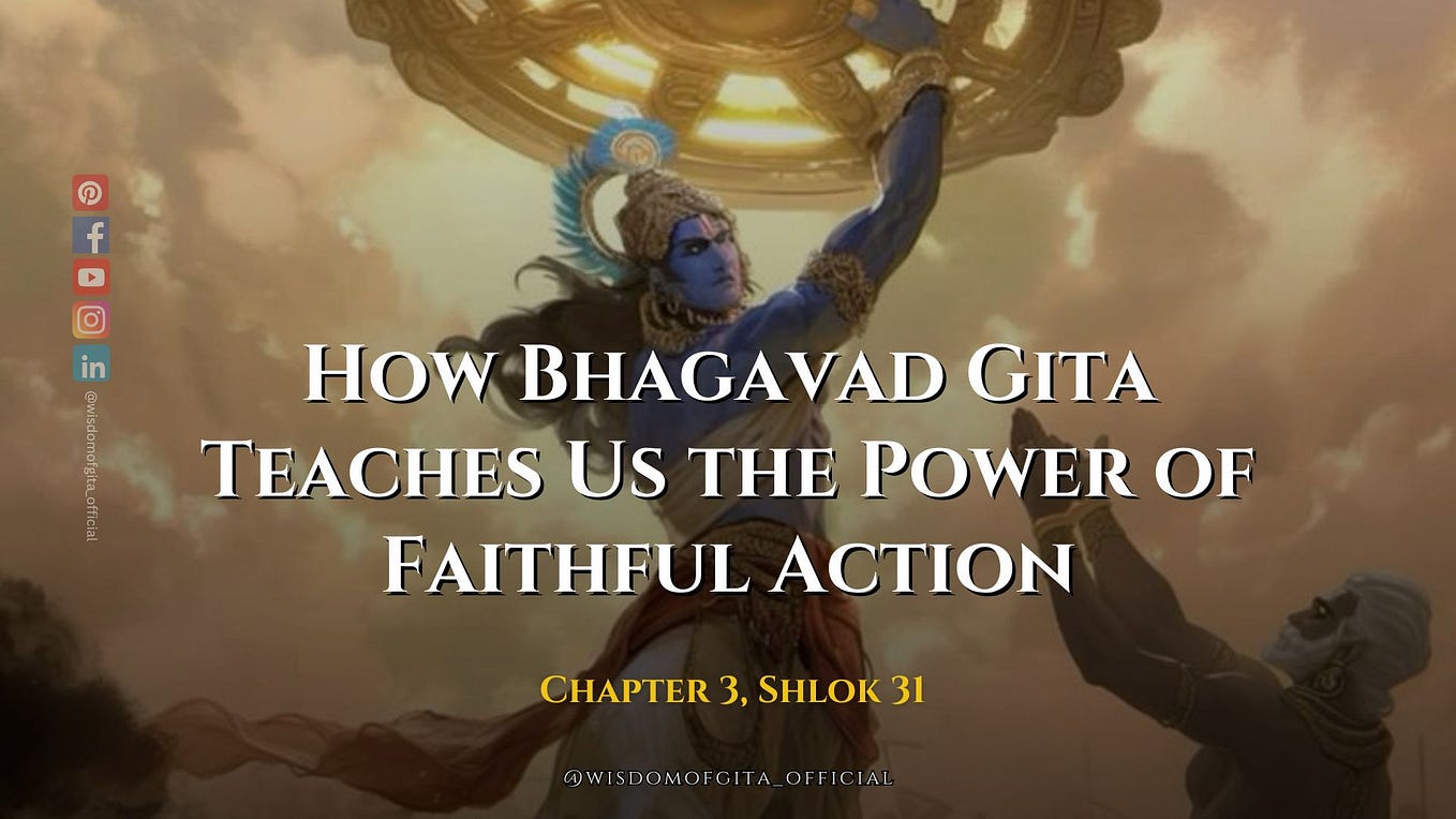 Why Your Unique Journey Matters: Insights from Bhagavad Gita Chapter 3 Shlok 35 | by Wisdom of ...