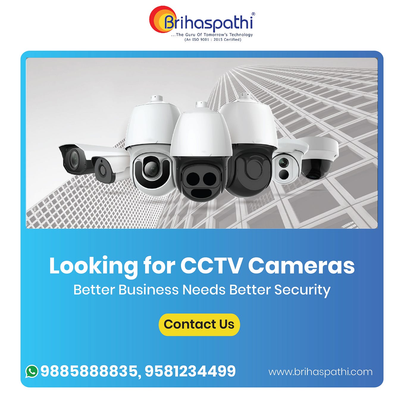 Best CCTV Camera Dealer in Hyderabad - Brihaspathi Technologies - Medium