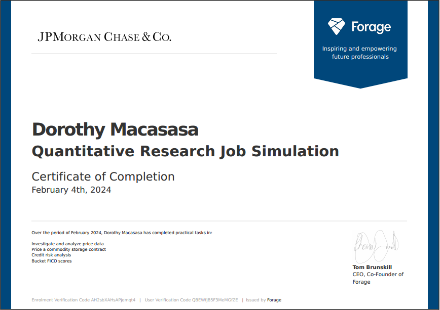 Investment Banking — Bank of America Job Simulation on Forage | by Dorothy Macasasa | Medium
