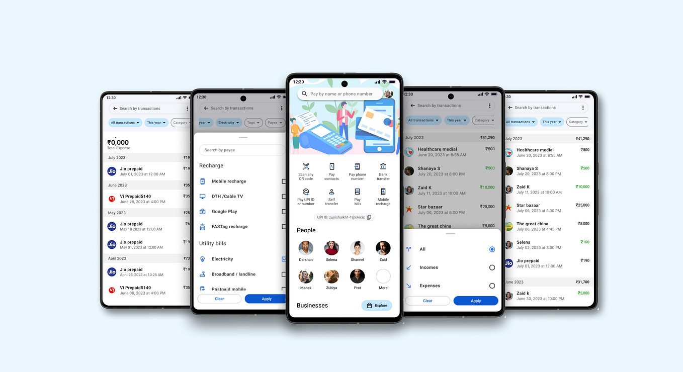Introducing “Expense Tracking ” in Google Pay | by Zoya _K | Medium
