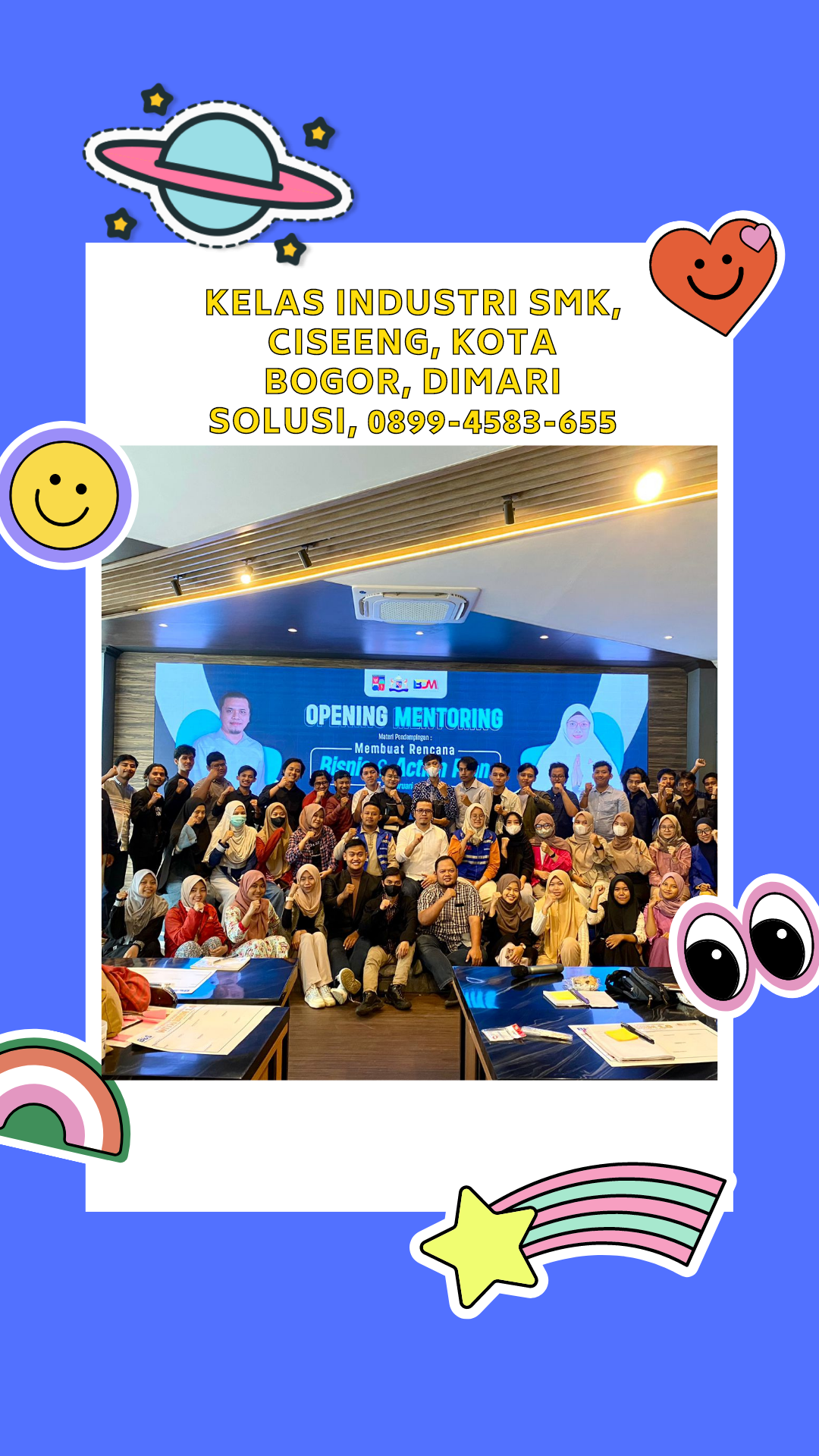 Kelas Industri SMK, Mulyaharja, Kota Bogor, Dimari Solusi, 0899-4583-655 proposal kelas industri ...