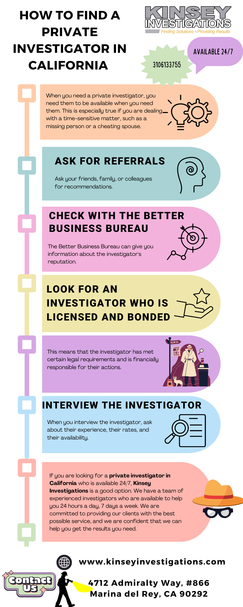 Find The Best Private Detective In Beverly Hills - Kinsey ...