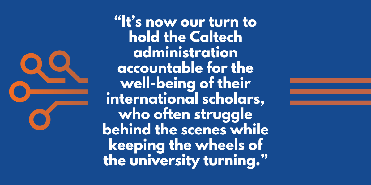 We Do Our Homework — Caltech Graduate Students and Postdocs Should Form ...