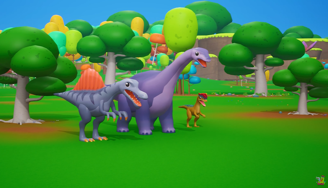 T Rex Wild Chase Adventure | Dilophosaurus and Dino Shark Join the Fun ...
