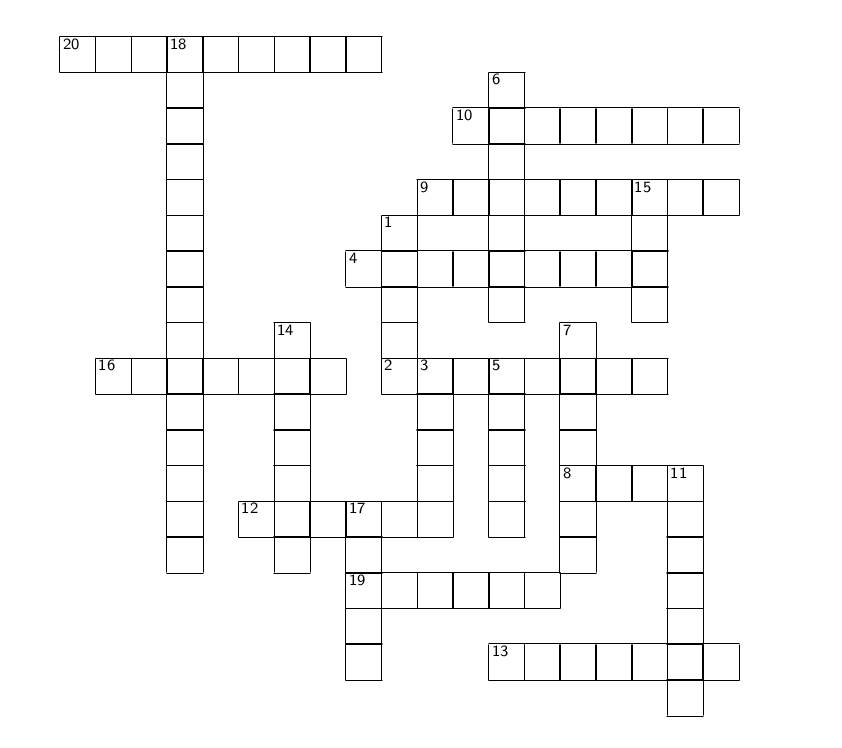 Machine / Deep Learning Crossword : Edition 2 | by Gaurav Singh | Medium