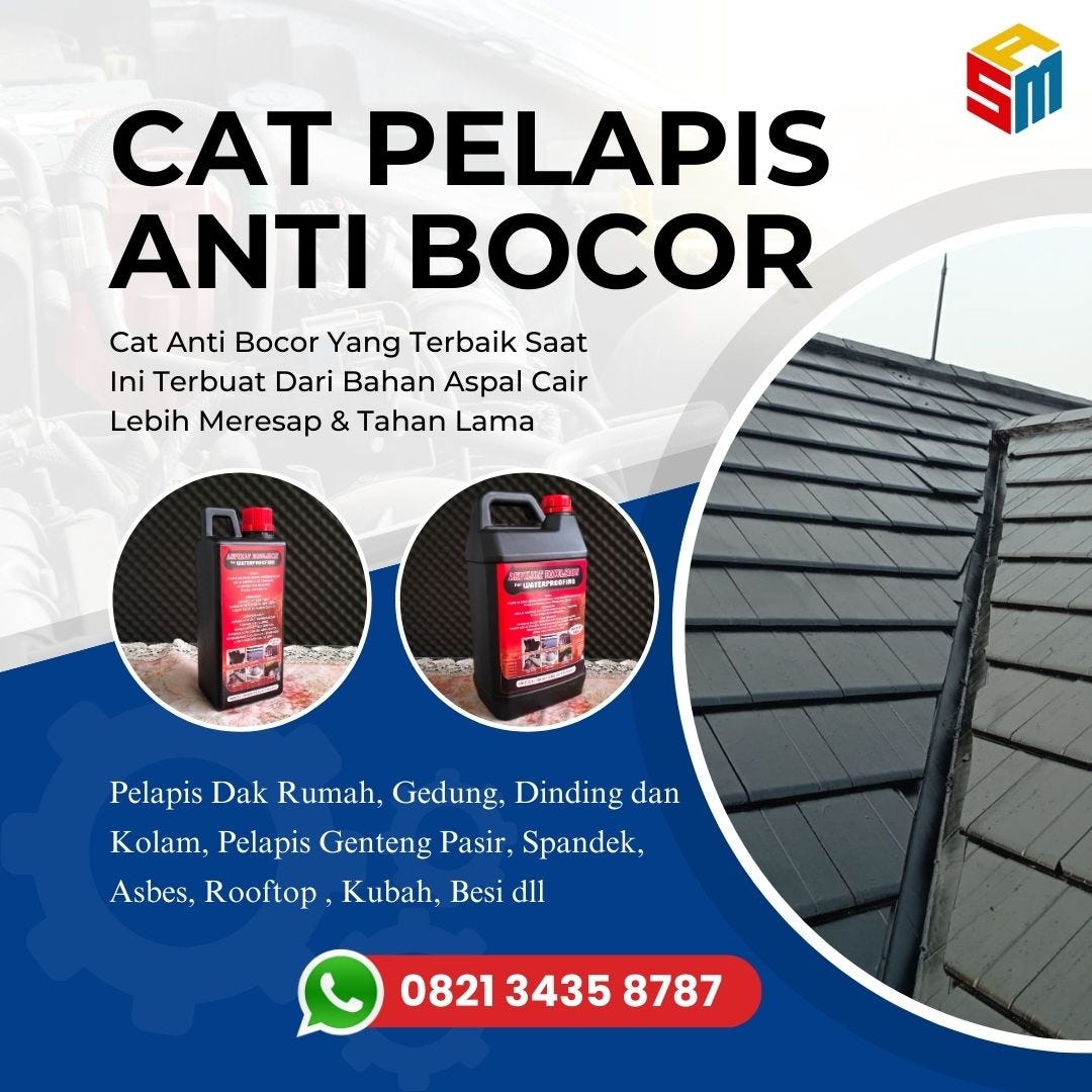Aspal Cair Cat Pelapis Anti Bocor Yang Terbaik Untuk Dak Beton | by ...