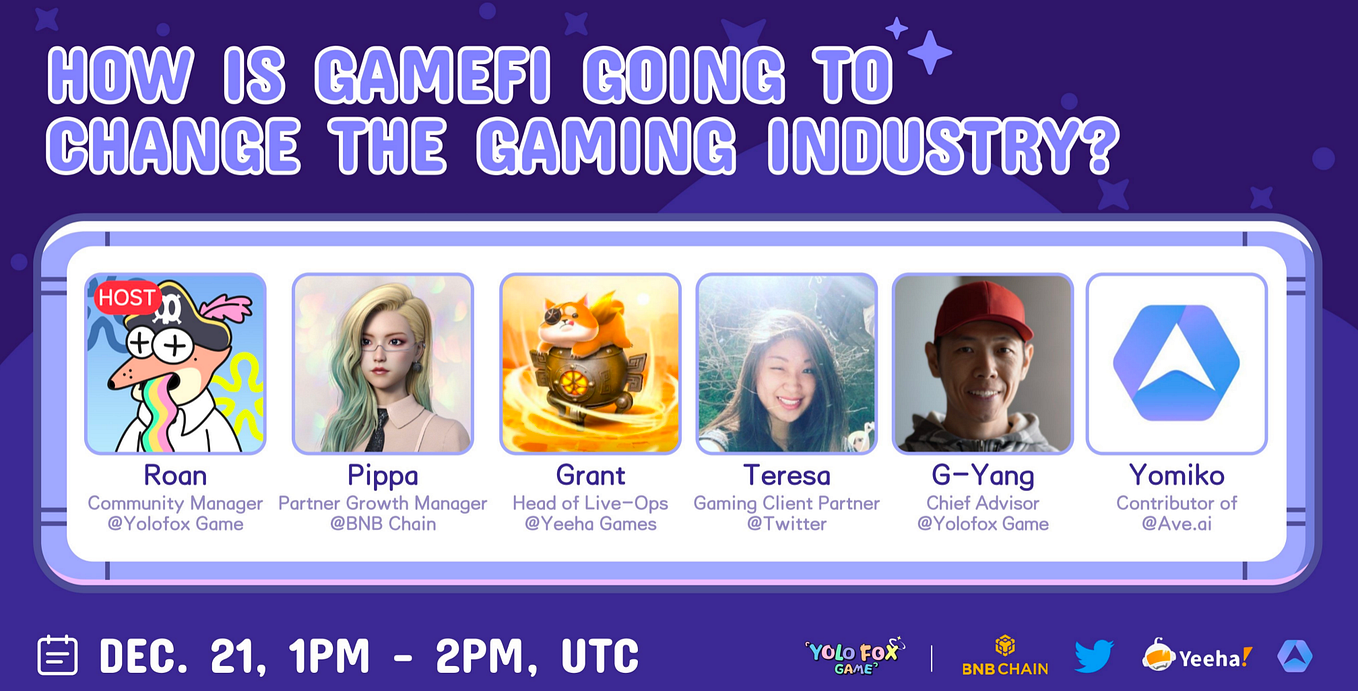 TWITTER SPACE: AIGC Explosion: The Evolution of Web3 Games | by Yolofox Game | Medium