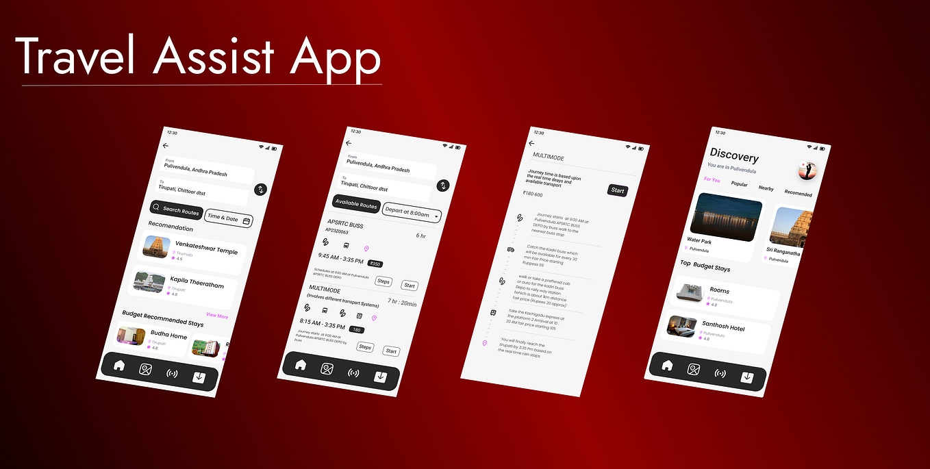 Travel Guide App Case Study. For tourists and travellers visiting… | by ...