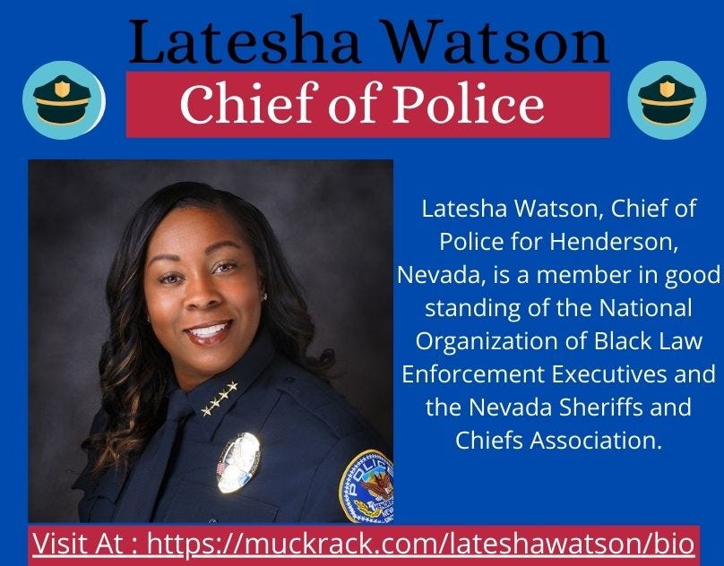 Latesha Watson — Youngest Deputy Chief Of Police - Latesha Watson - Medium