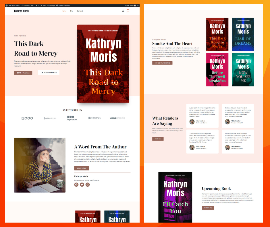Portfolio Website Design - Imrul Tusher - Medium