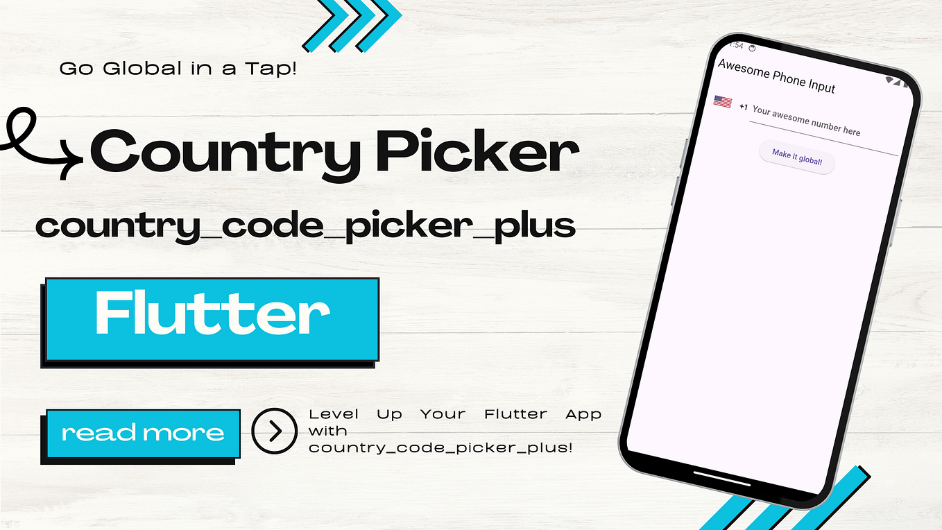 Enhance Your Flutter App with country_code_picker_plus | by Naresh Prajapati | Medium