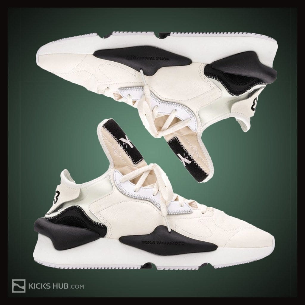 Y-3 Qasa High white/steel. Y3 high-top neoprene sneakers in white… | by ...