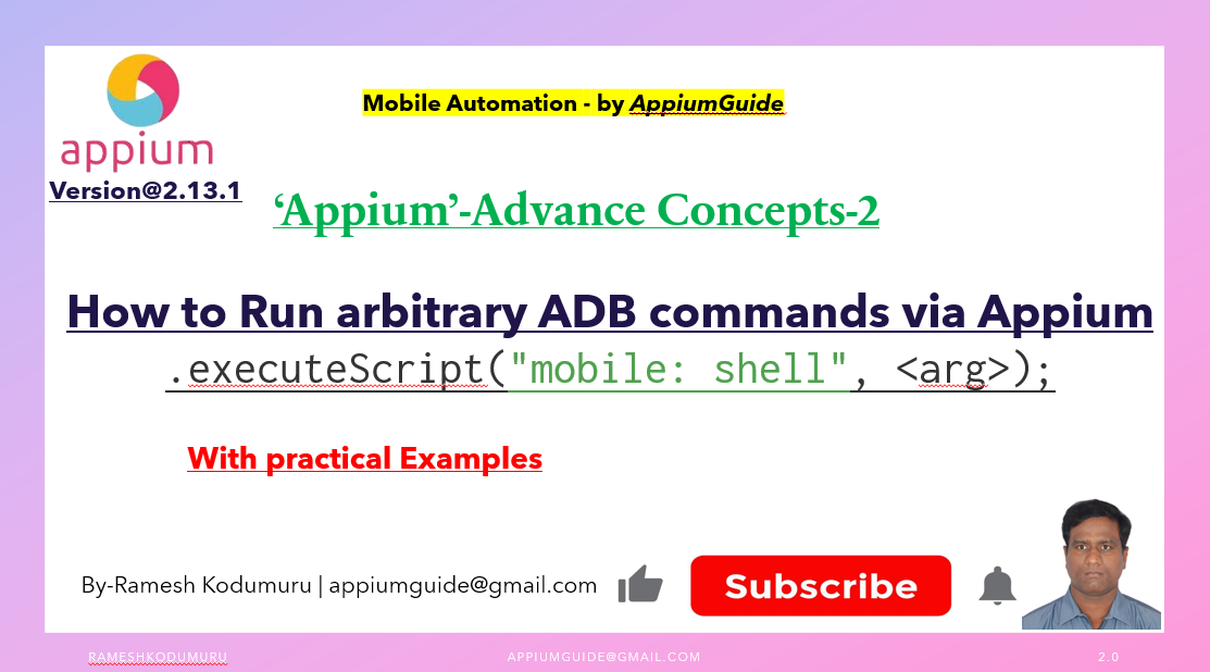 #123.ADB Concepts : How to ‘Launch an App & Close an App’ by using ADB Command | by "Appiumguide ...