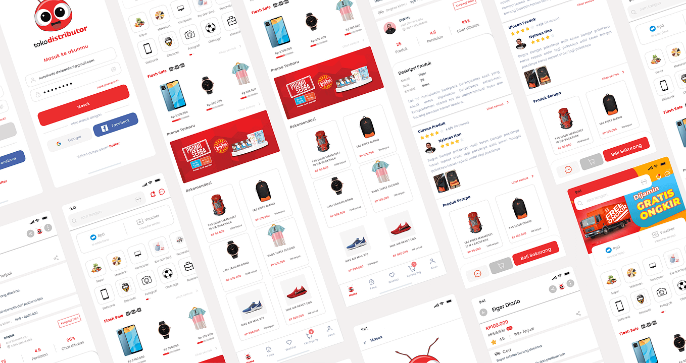 Case study: UI / UX Design Application Food Waste | by NurulHuda ...