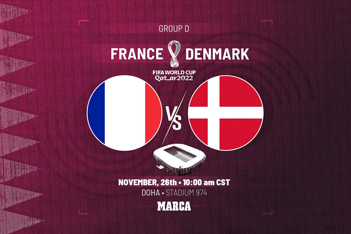 Watch World Cup 2022 France vs. Denmark | by Womiji | Medium
