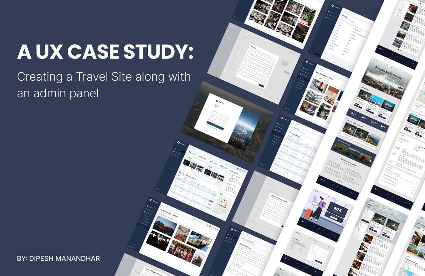 Designing a backend developer portfolio website — a UX case study | by ...