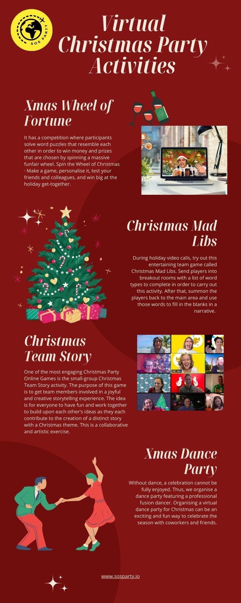 Virtual Christmas Party - SOS Party - Medium