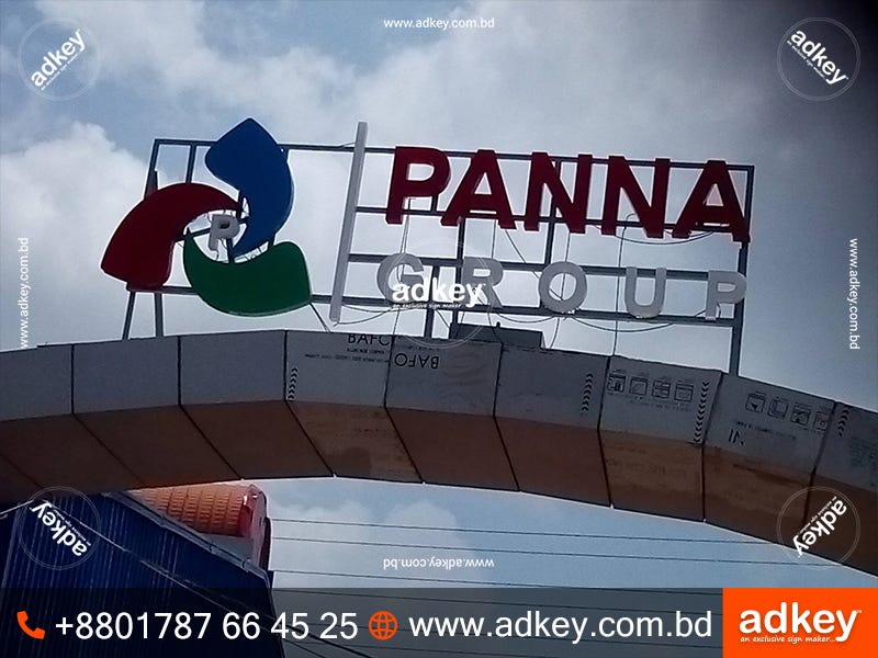 Acrylic LED Sign Board Advertising in Dhaka BD | by Md. Moniruzzaman ...