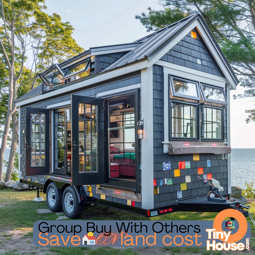 Charming Tiny House on Wheels: Cozy Patio Bliss - Peter Velin - Medium