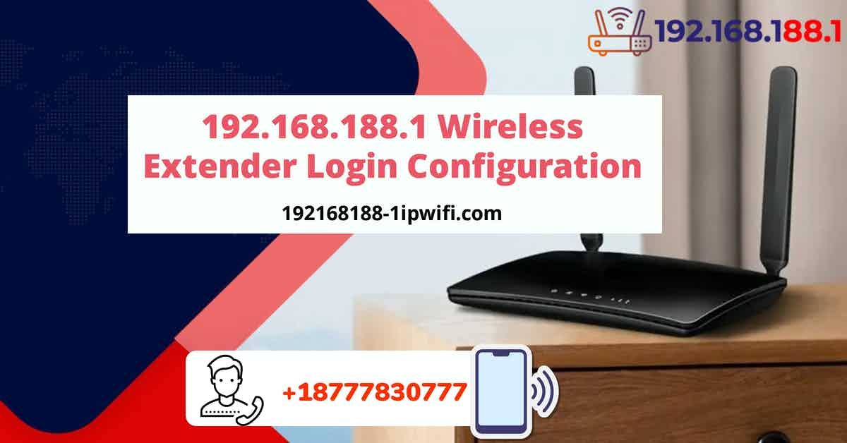 How To Setup 192.168.188.1 Wireless Extender? | by Donald D.cruz | Medium