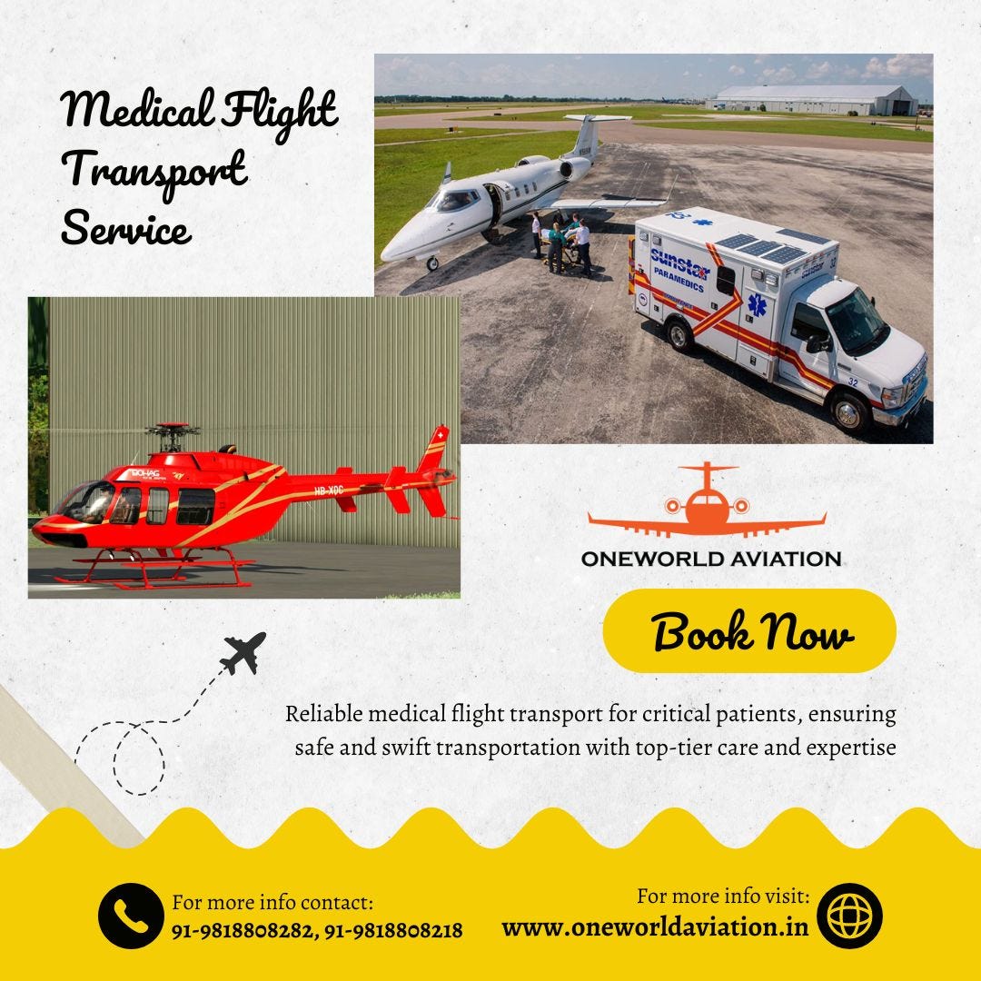 Medical Flight Transport Service - Oneworld Aviation - Medium
