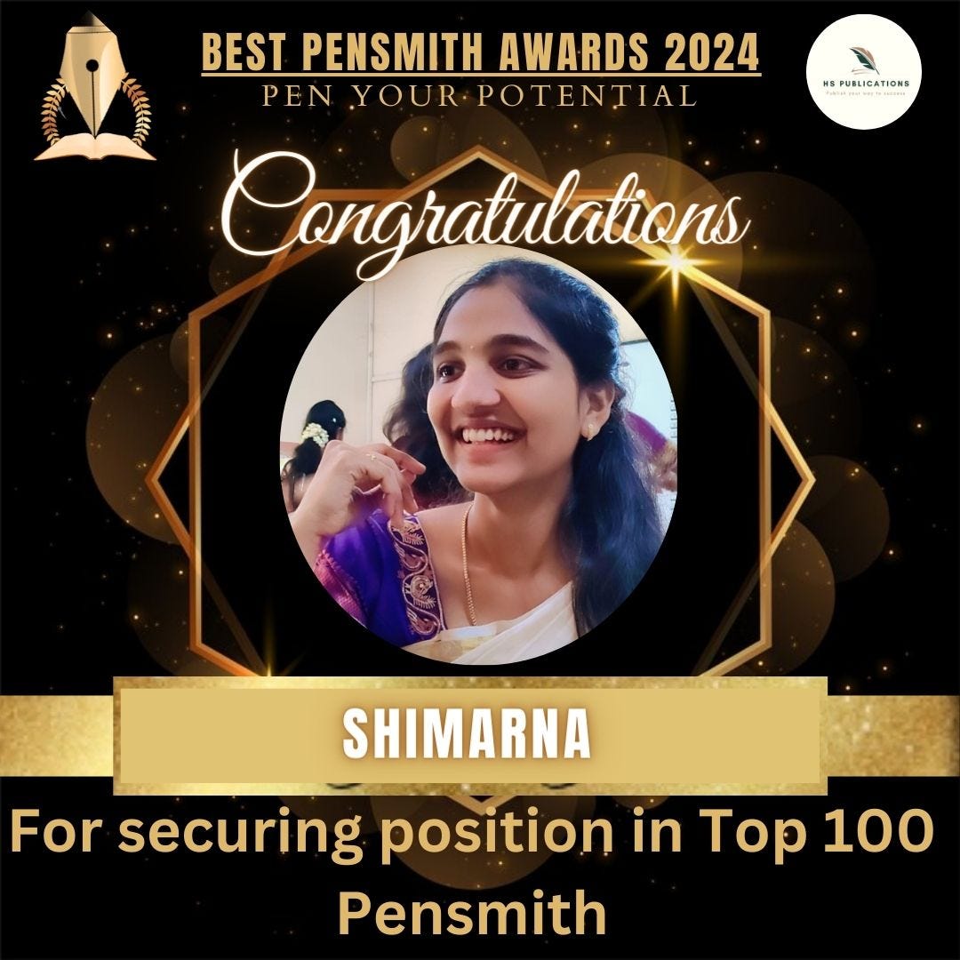 Best Pensmith Awards by HS Publication | by Hspublication | Medium