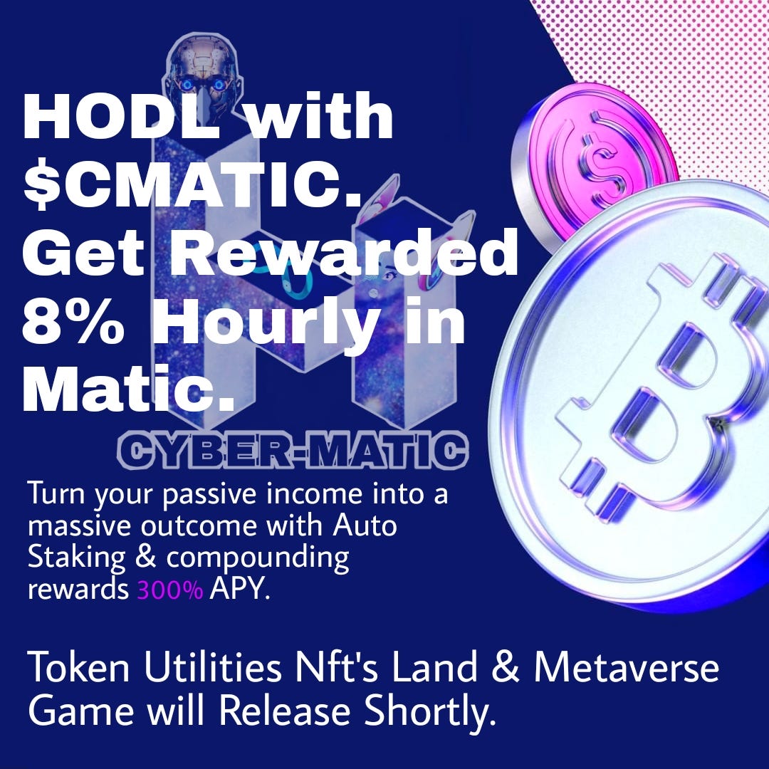 CYBER MATIC ROADMAP PHASE-1 RELEASED https://twitter.com ...